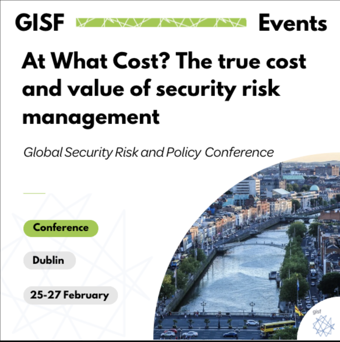 GISF to host inaugural Global Security Risk and Policy Conference in ...
