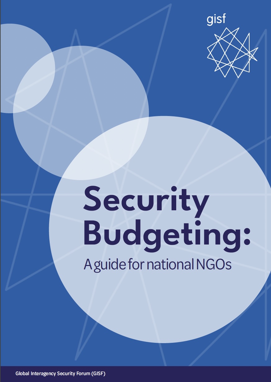 Security Budgeting: A guide for national NGOs - Global Interagency ...